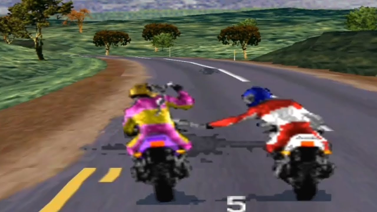 road rash targeting jon(malicious biker)the most dangerous in road rash ...