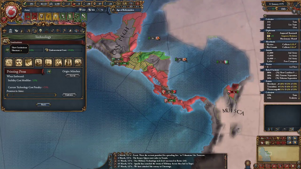 Aztec EU4 / For the EU4 Subreddit - YouTube