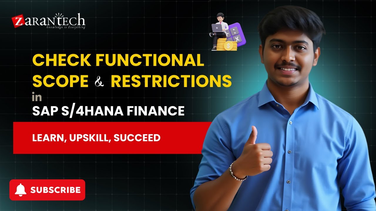 Check Functional Scope and Restrictions in SAP S/4HANA Finance ...