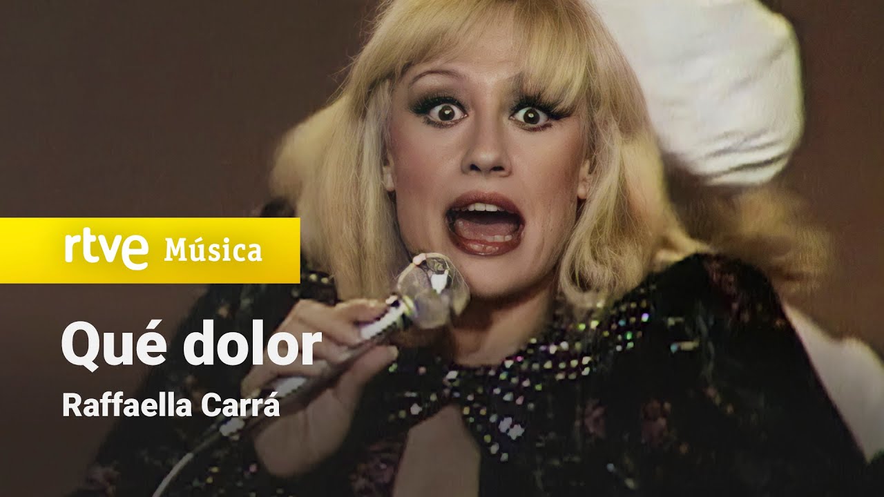 Raffaella Carrá - "Qué dolor" (1982) - YouTube