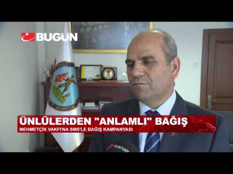 MEHMETÇİK VAKFI'NA BAĞIŞ YAĞDI