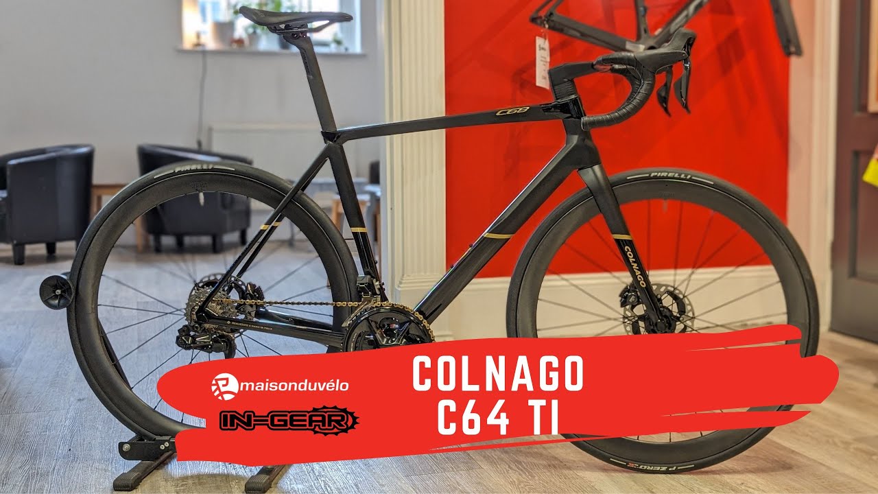 Colnago C68 Titanium - Black and Gold – 51 - YouTube