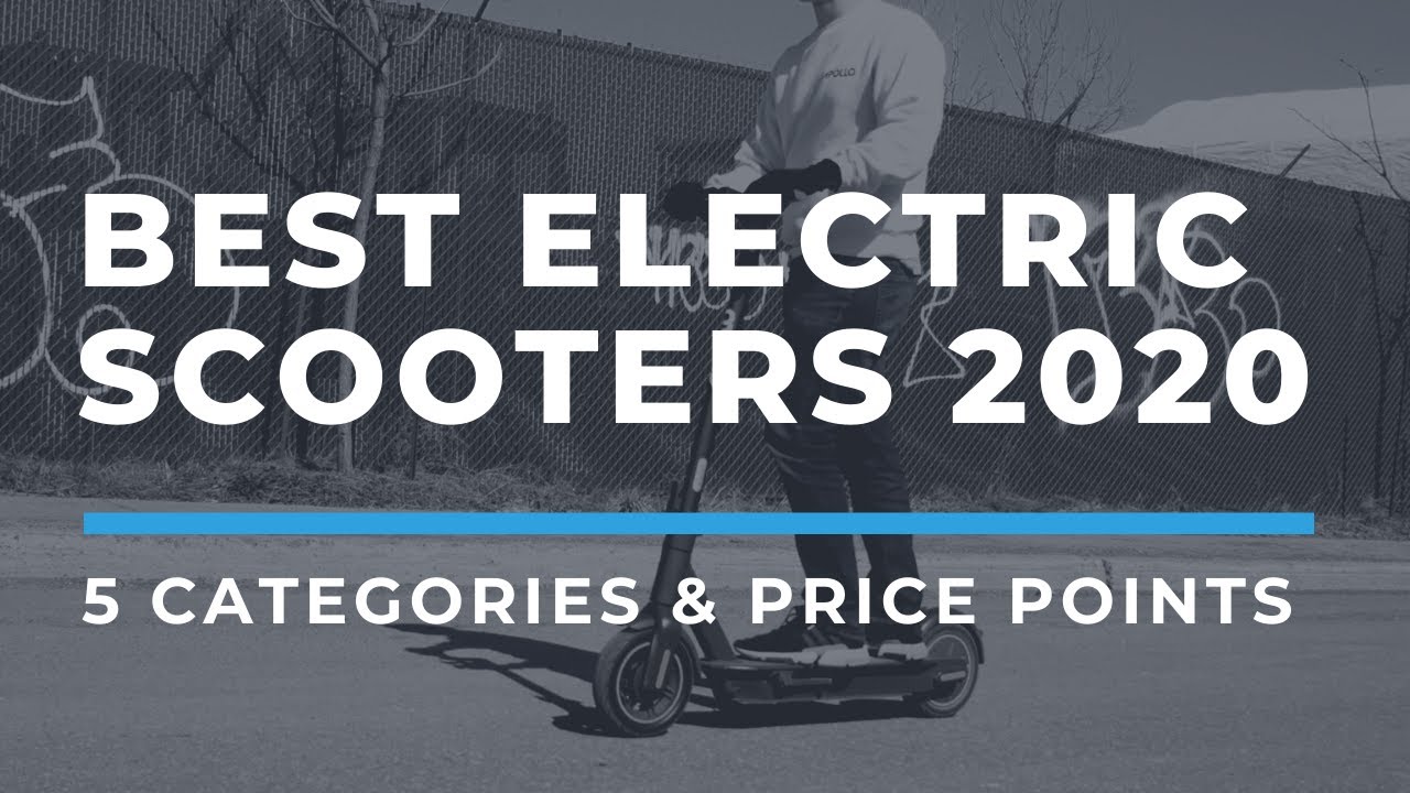 Best Electric Scooters 2020 | Comprehensive Breakdown & Review - YouTube