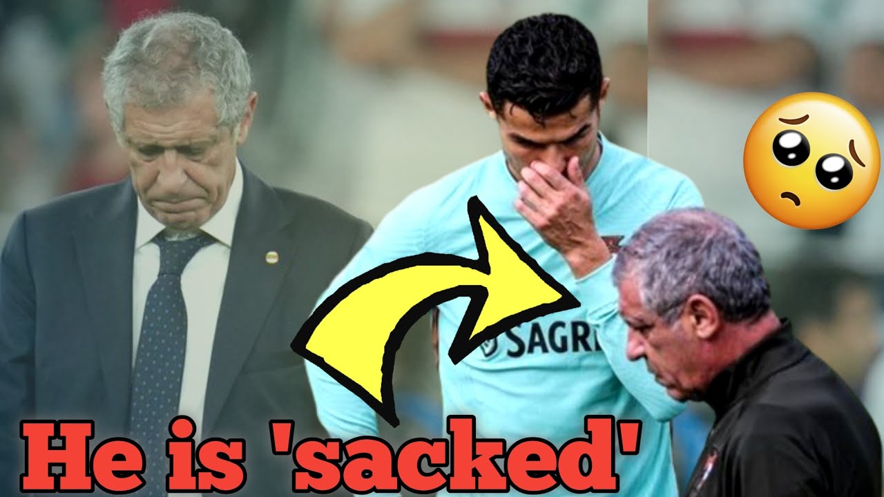 Fernando Santos SACKED as Portugal manager because of this - YouTube