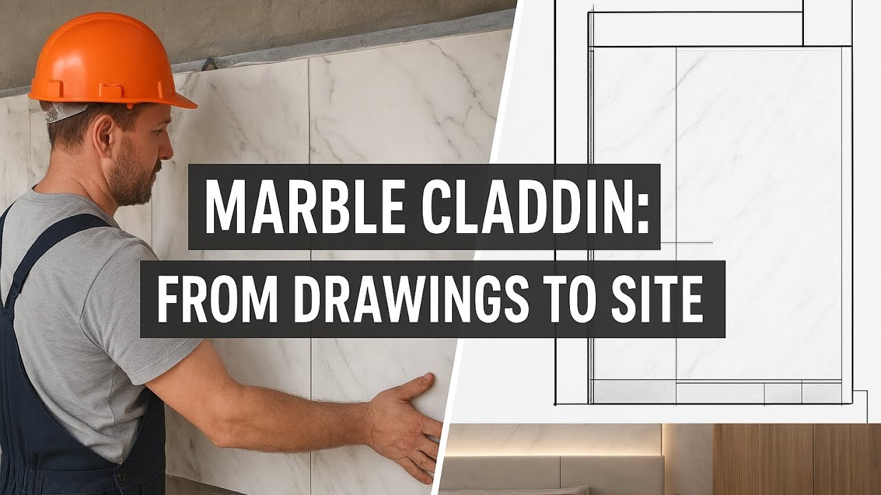 Marble Cladding Detailing | How to Maintain Flush Finish # ...
