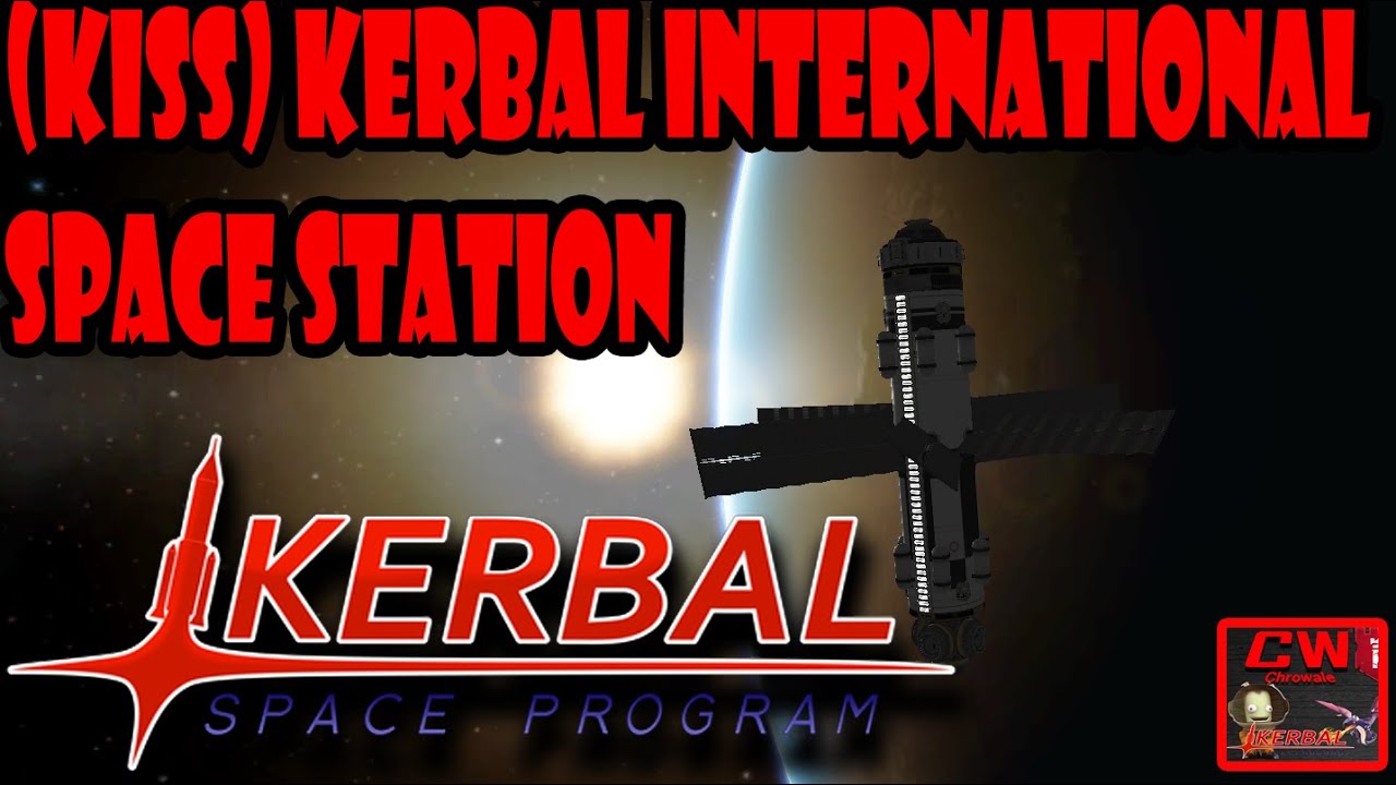 KSP #4 - Space Station Core Launch !!! - YouTube