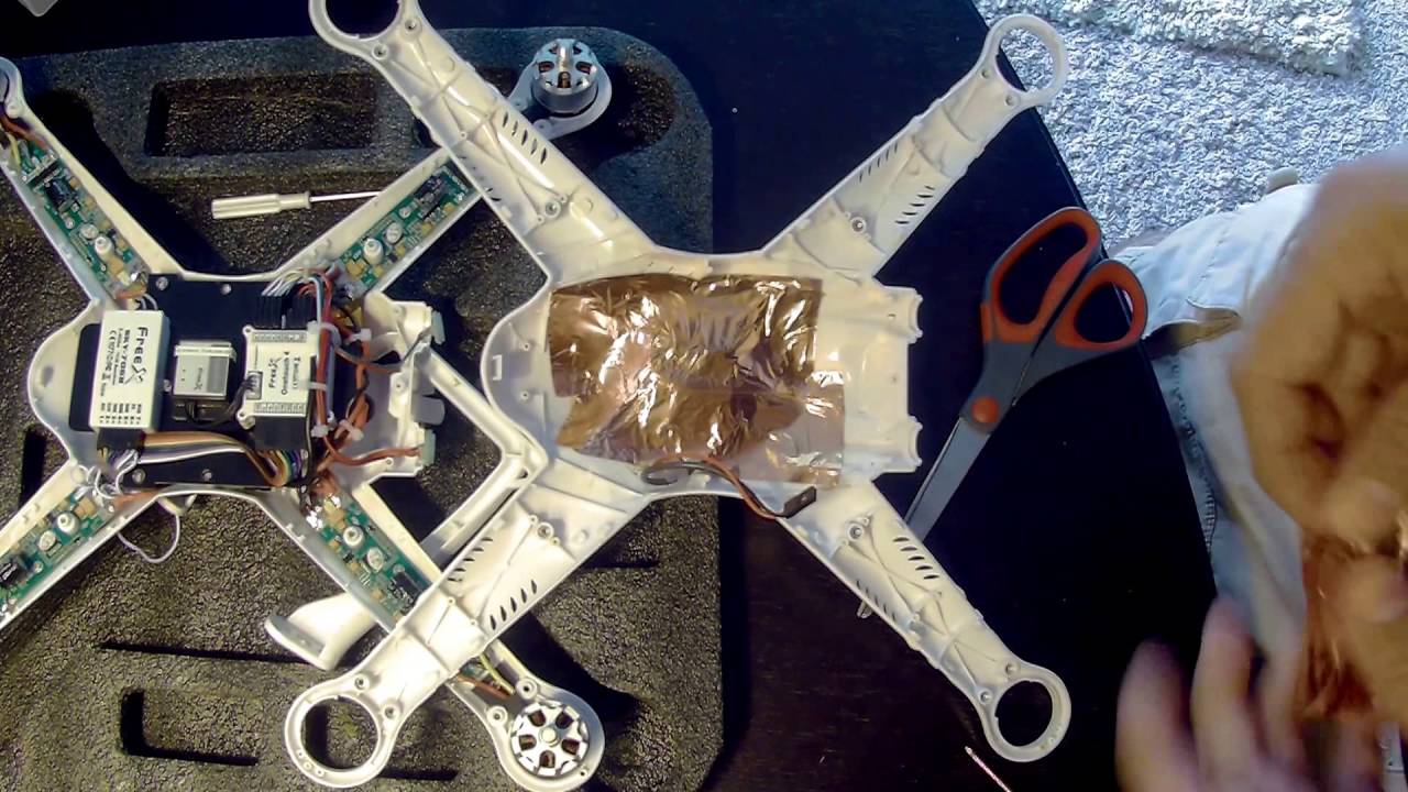 Copper Tape Install and GPS Test. - YouTube