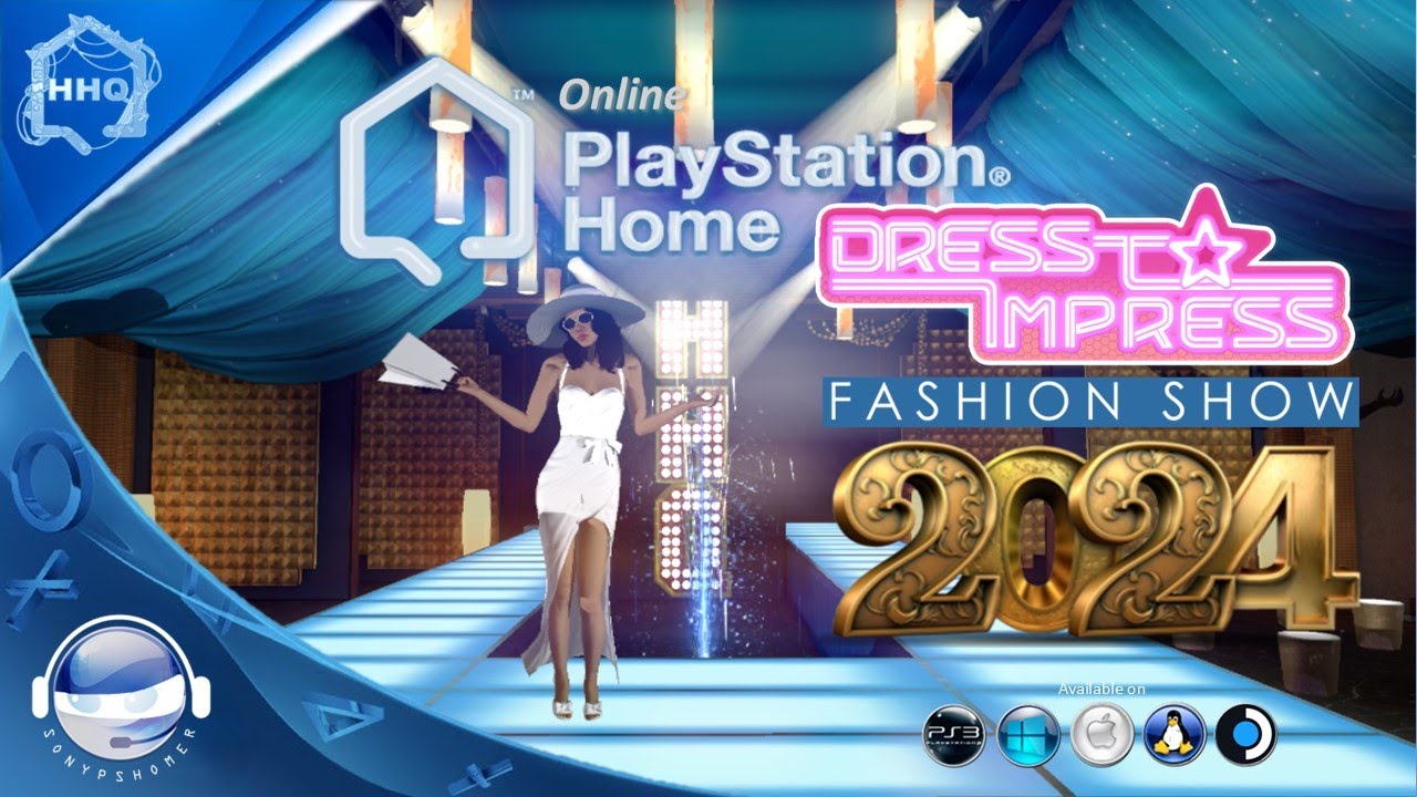 PlayStation Home: Dress to Impress Fashion Show! - YouTube