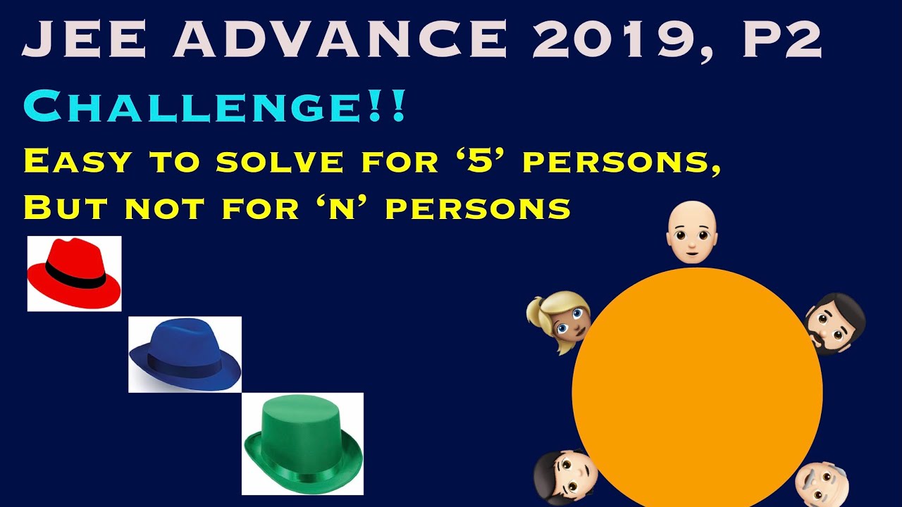 JEE ADVANCE 2019 PAPER 2 | tricky and twisted problem | IITJEE | by BST ...