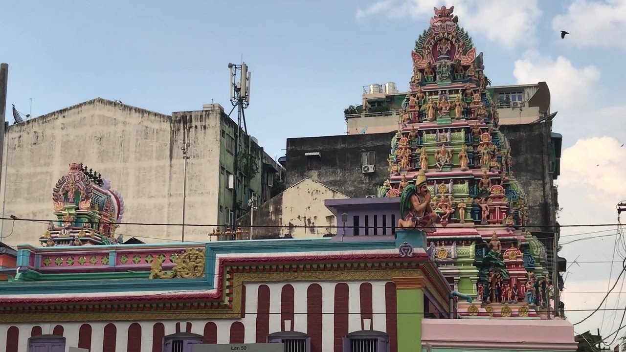 Tamil and Sikh Temple at Neighborhoods in Yangon - YouTube