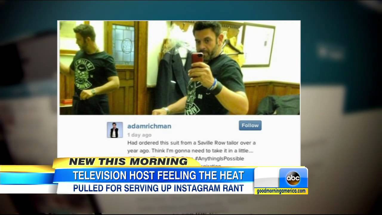 'Man vs. Food' Star Adam Richman Apologizes for Twitter Rant - YouTube