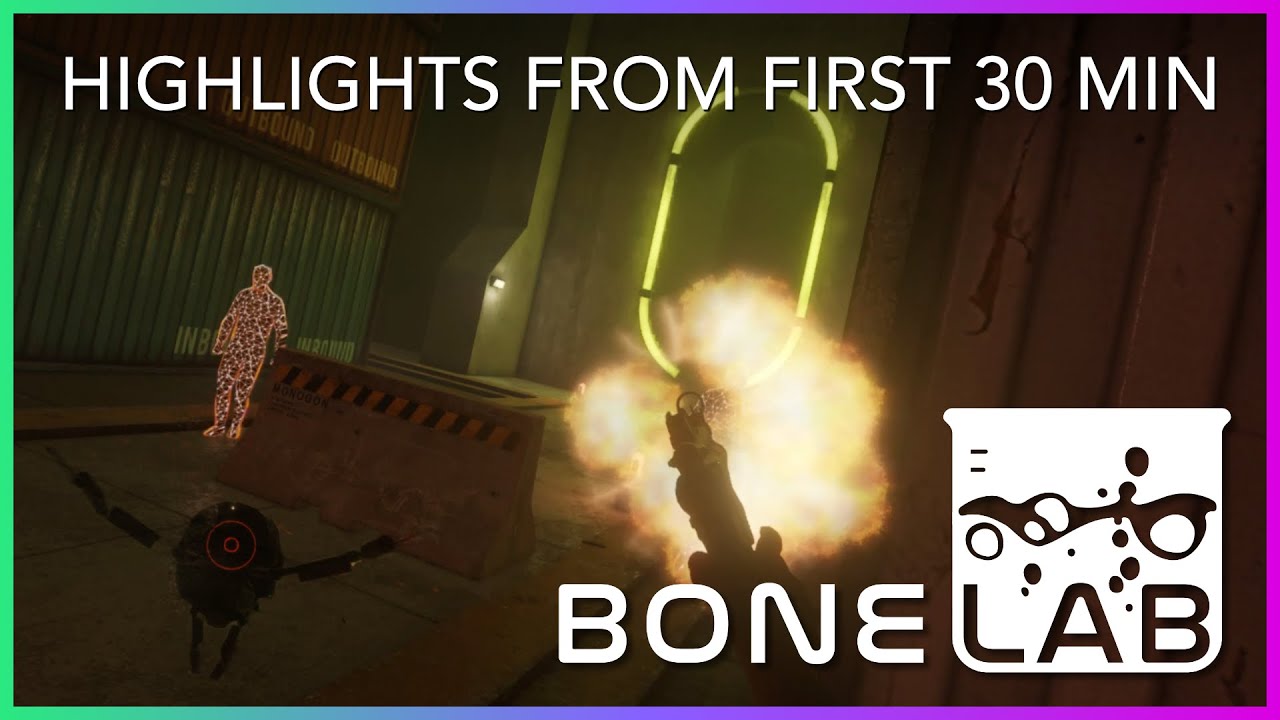 Bonelab VR - Chapter 1 highlights - YouTube