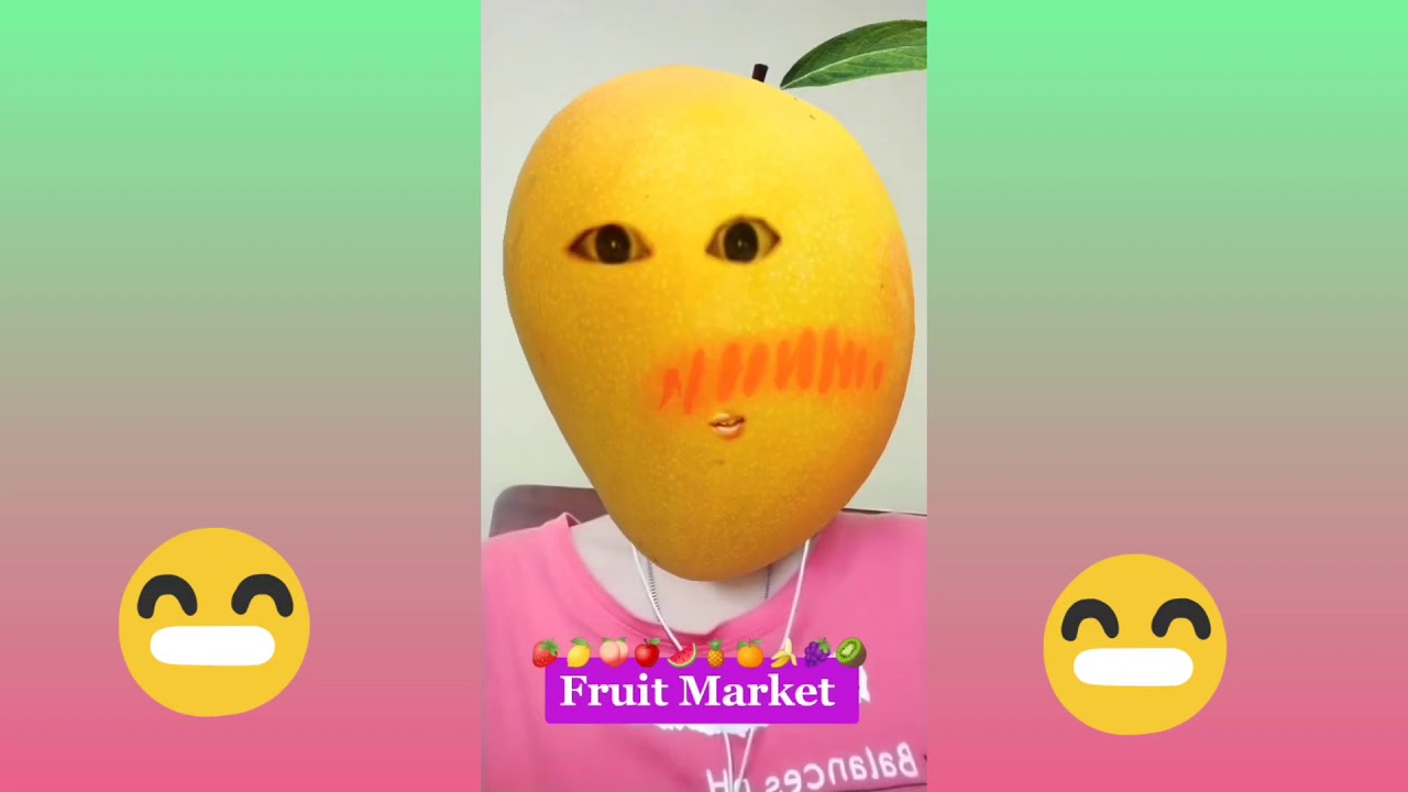 When you in fruit Market | Tiktok Fruit Filter - YouTube