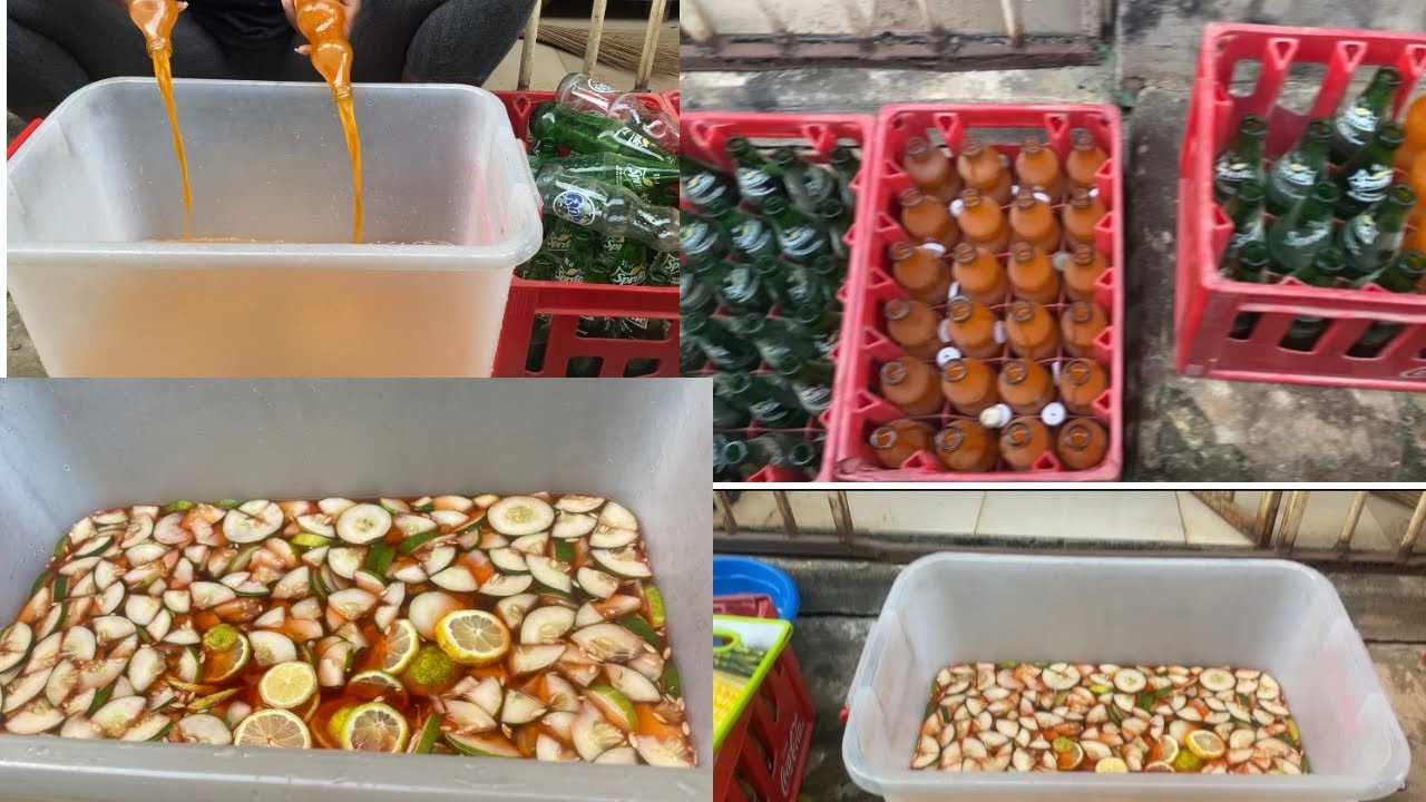 HOW TO MAKE NIGERIAN CHAPMAN FOR PARTIES|| RECIPE FOR 100 GUEST || # ...