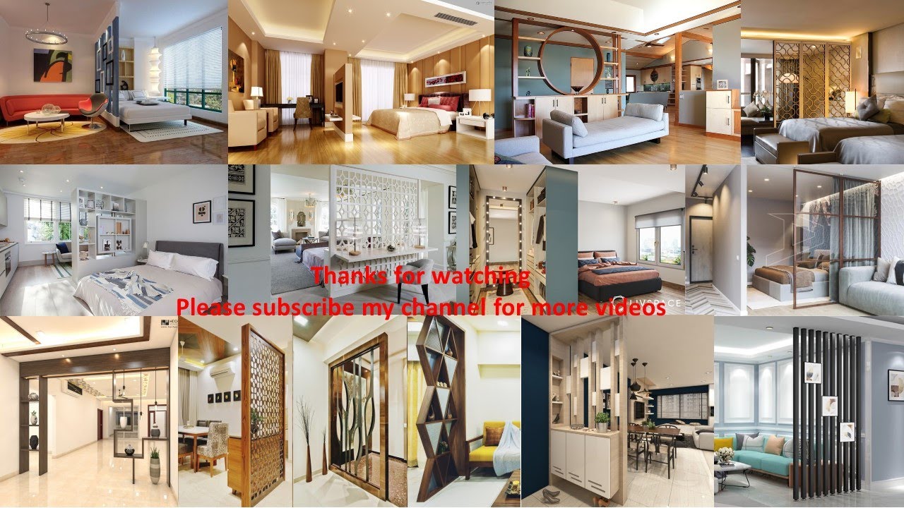 Top 300+ Living room partition design ideas| Room Separator designs for ...