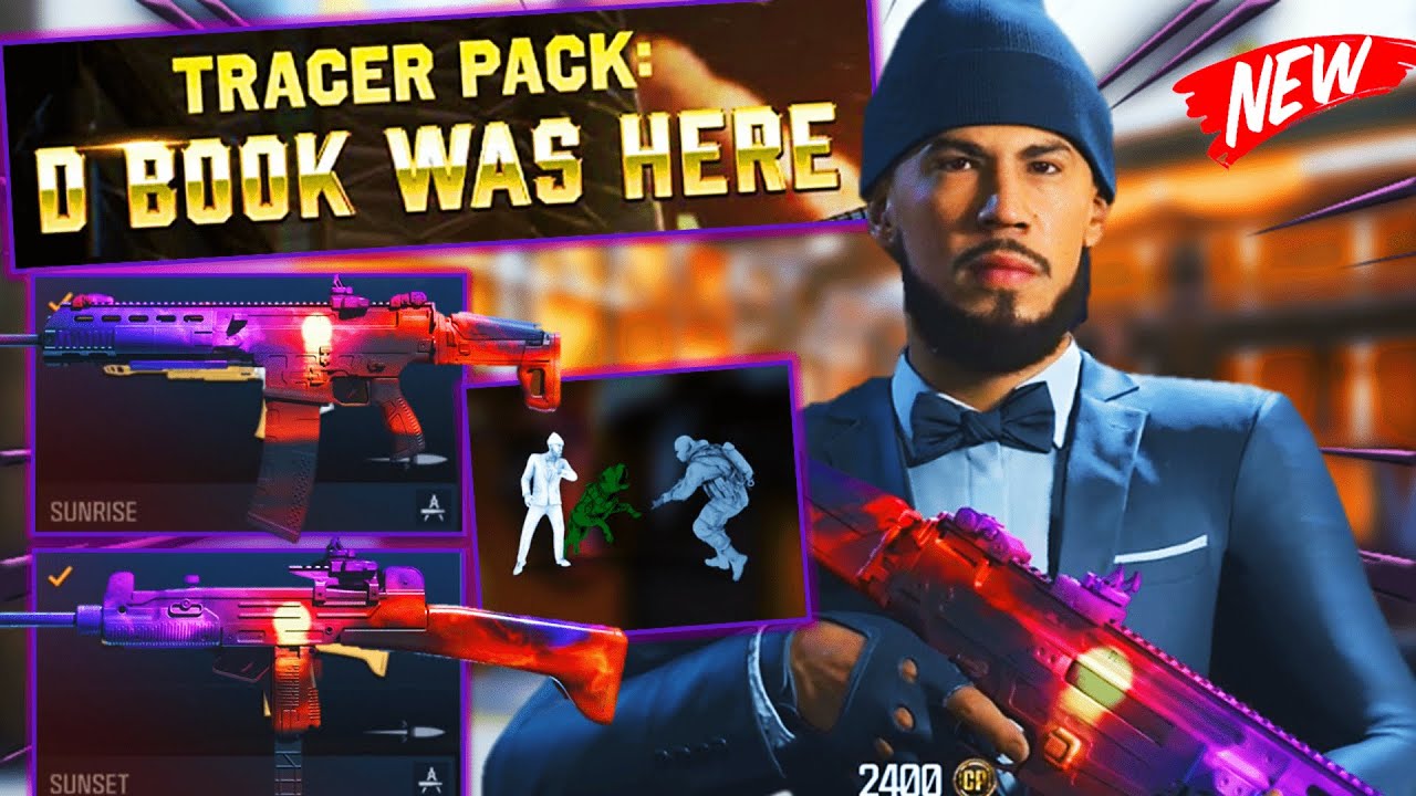 *NEW* Tracer Pack: D BOOK WAS HERE Operator Bundle - YouTube