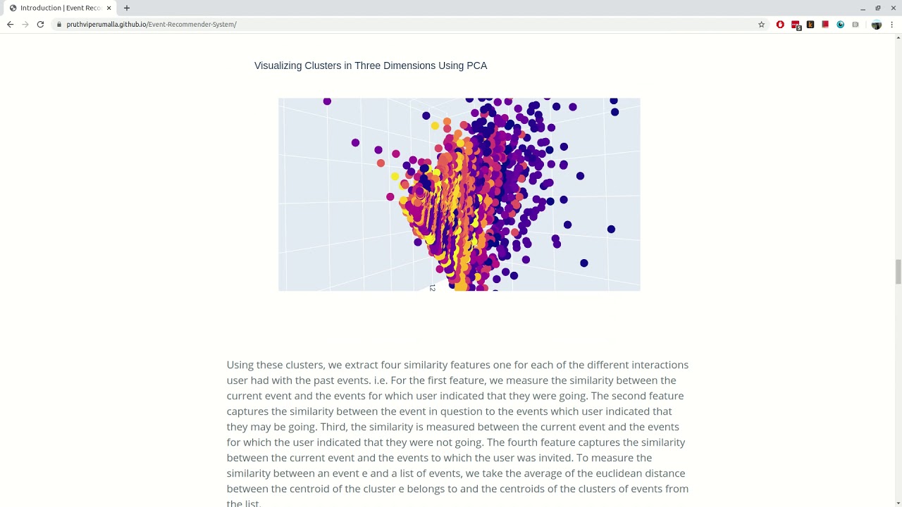 Machine Learning Project (Event Recommendation systems) - YouTube