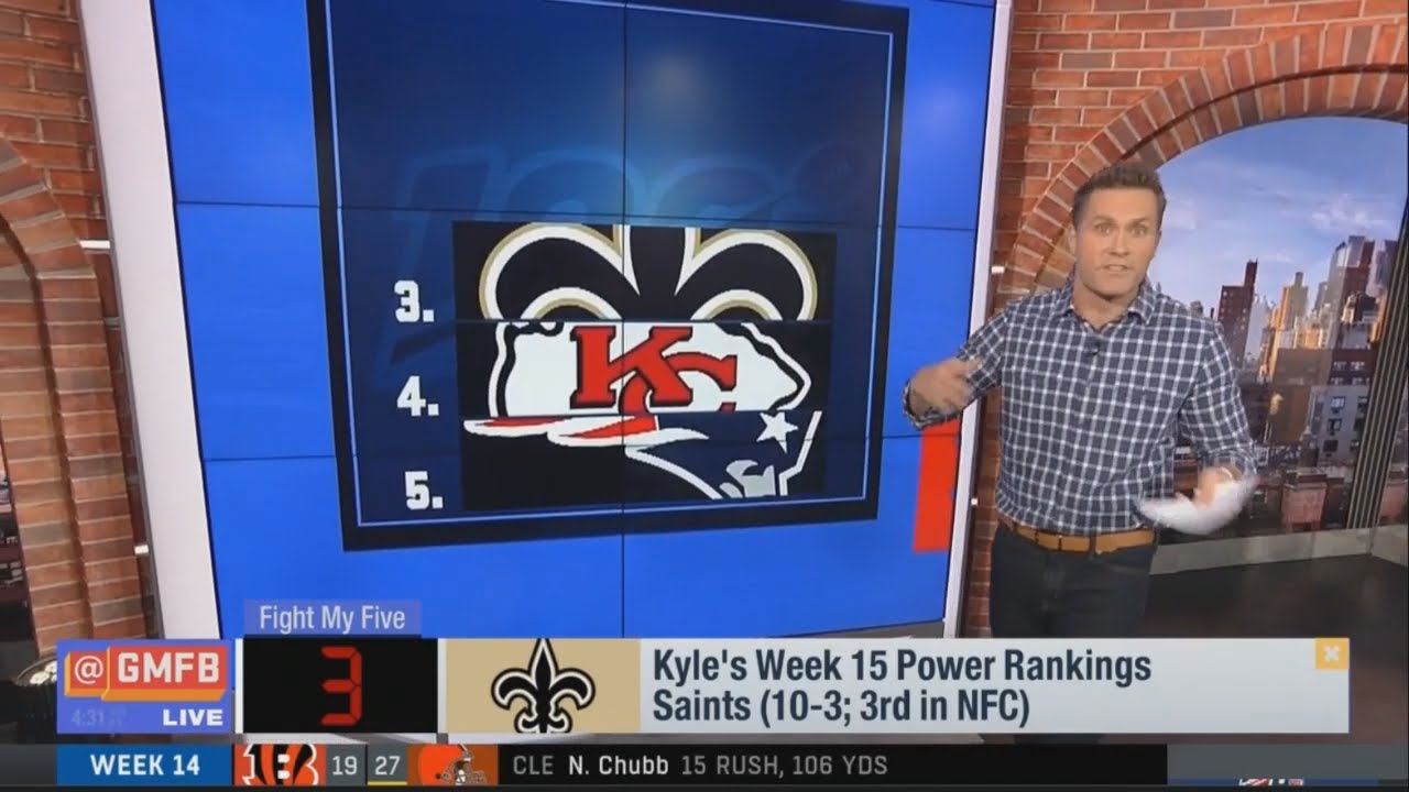 Good Morning Football: Fight My Five - Kyle's Week 15 Power Rankings ...