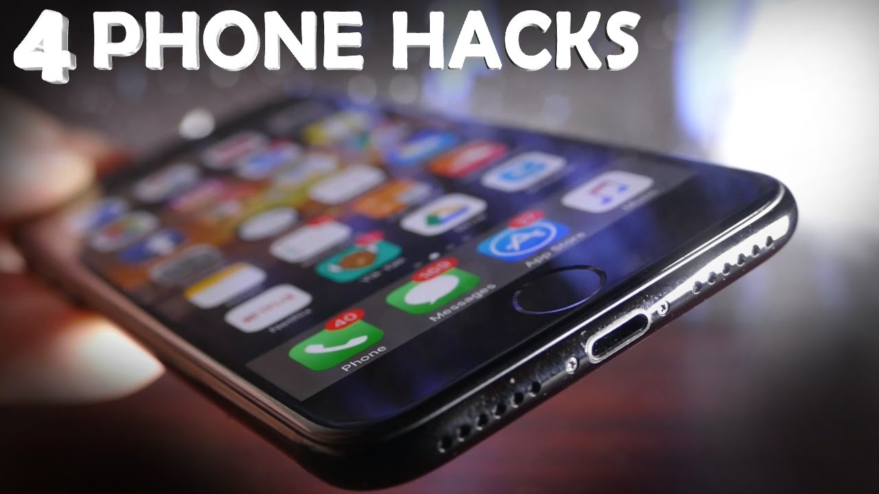 4 Awesome Smartphone Hacks! - YouTube