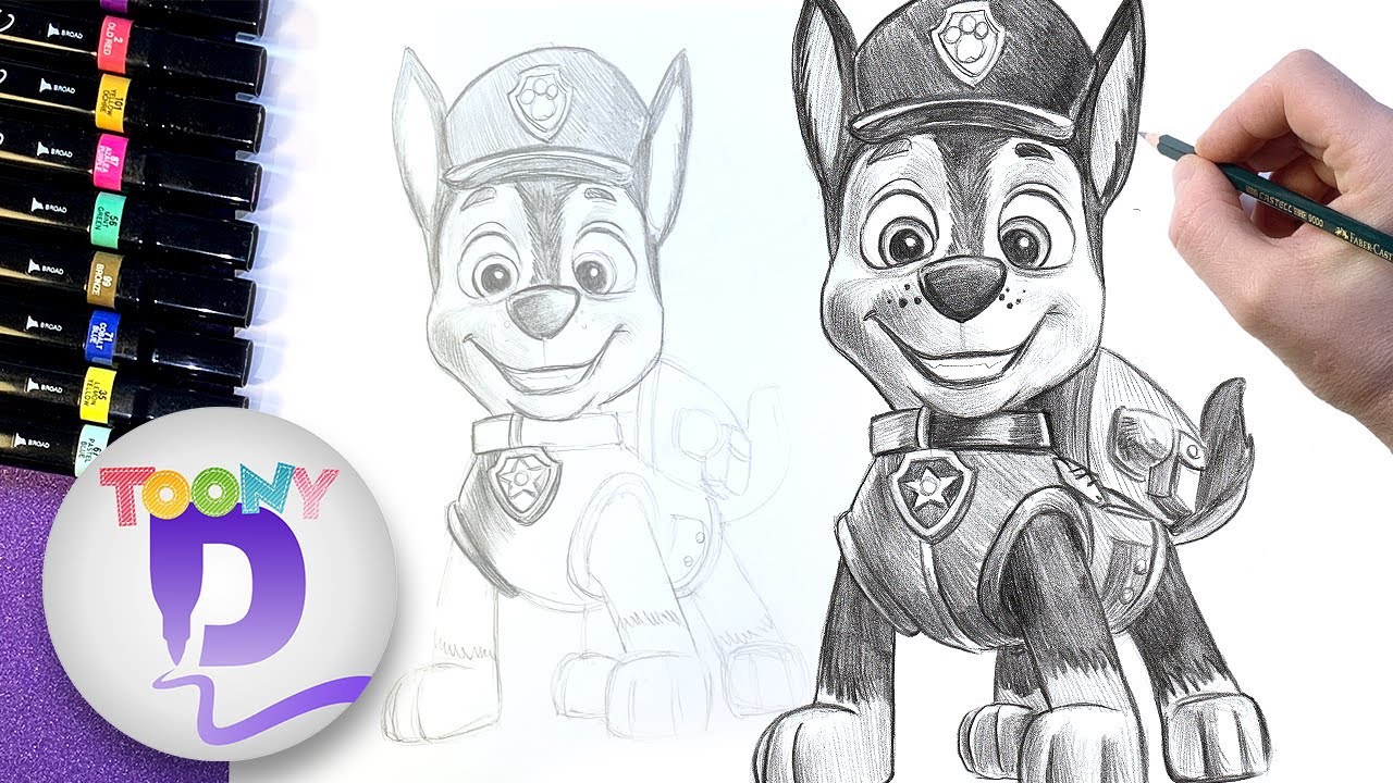 How to Draw Chase | Sketch Masterclass #2 - YouTube