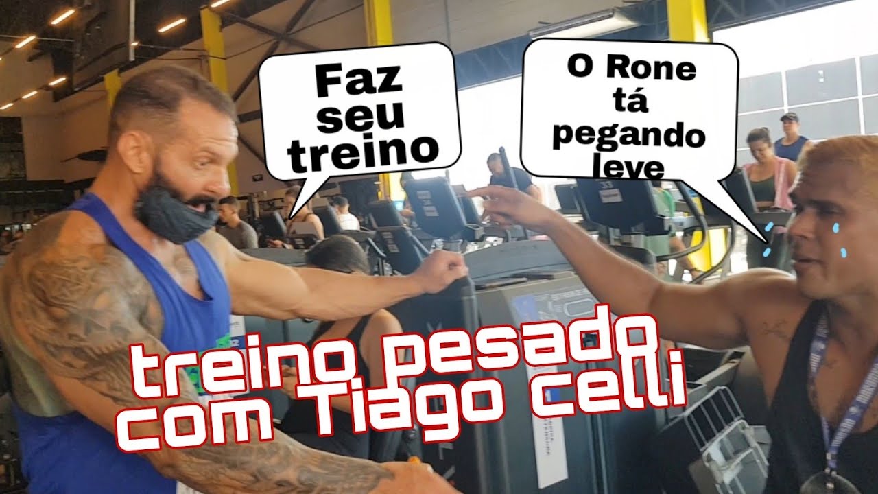 TREINO HARDCORE COM TIAGO CELLI - YouTube