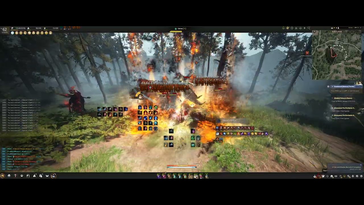 Black Desert Online [SEA] - Ash Forest 294k Kamasylvia light stones ...