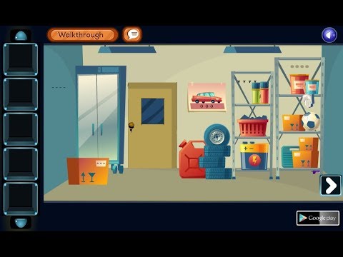 GFG Garage Escape Walkthrough [GenieFunGames] - YouTube