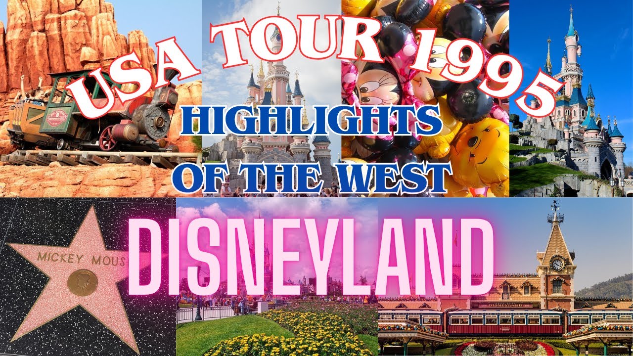 Disneyland Anaheim in California 1995 - YouTube
