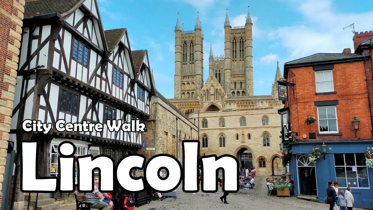 Lincoln City Centre Walk【4K】| Let's Walk 2021 - YouTube
