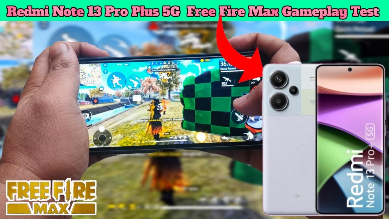 Redmi Note 13 Pro Plus Free Fire Max Gameplay Test|Note 13 Pro Plus ...