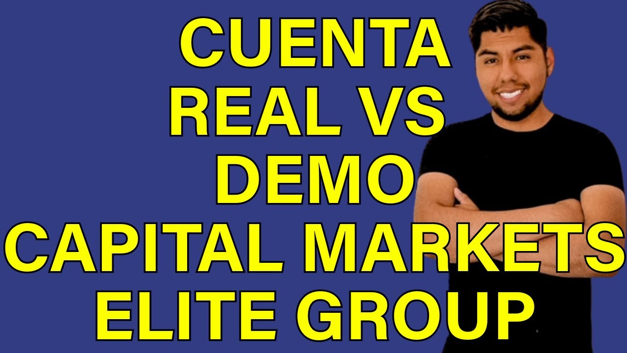 Como identificar una cuenta Demo Vs Real Live broker capital markets ...