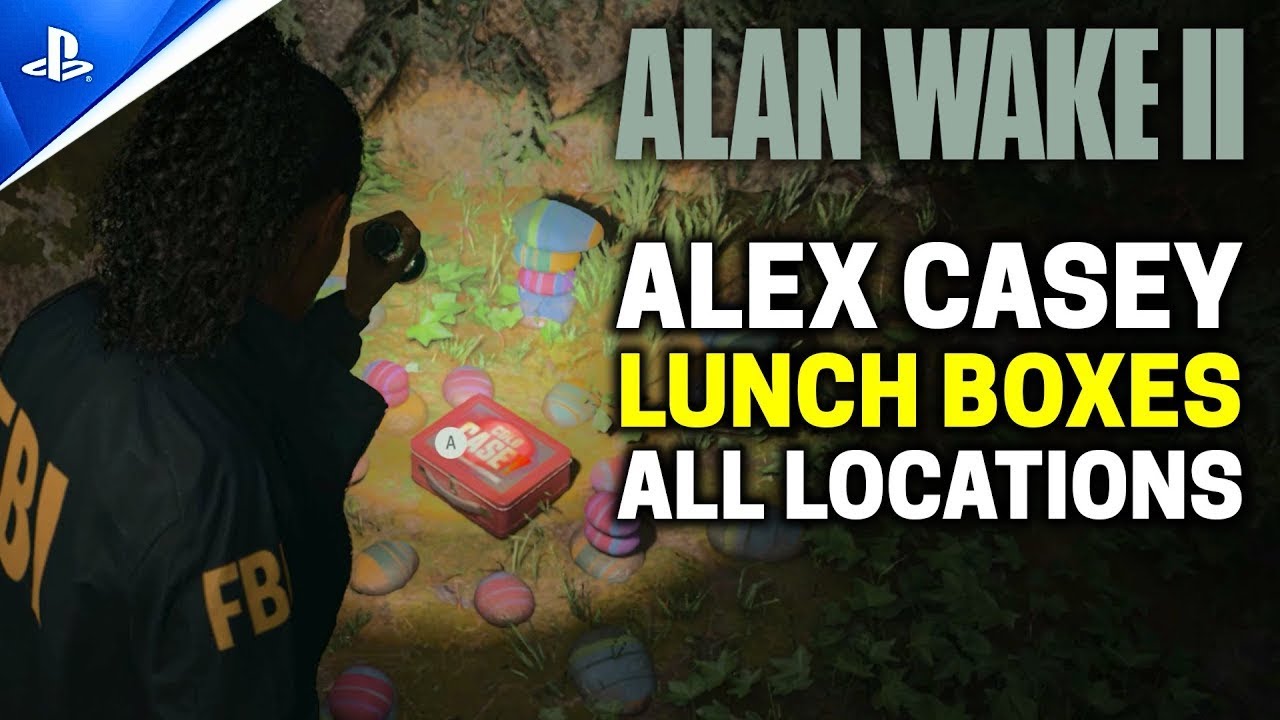 Alan Wake 2: All 21 Alex Casey Lunch Box Locations - YouTube