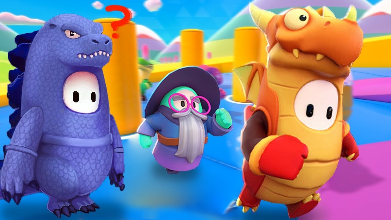 Fall Guys 2T. | Castelos, Dinossauros, Dragões e Assassin's Creed ...