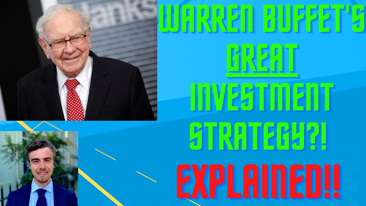 WARREN BUFFET'S INVESTMENT STRATEGY: How to Find Economic Moats! - YouTube