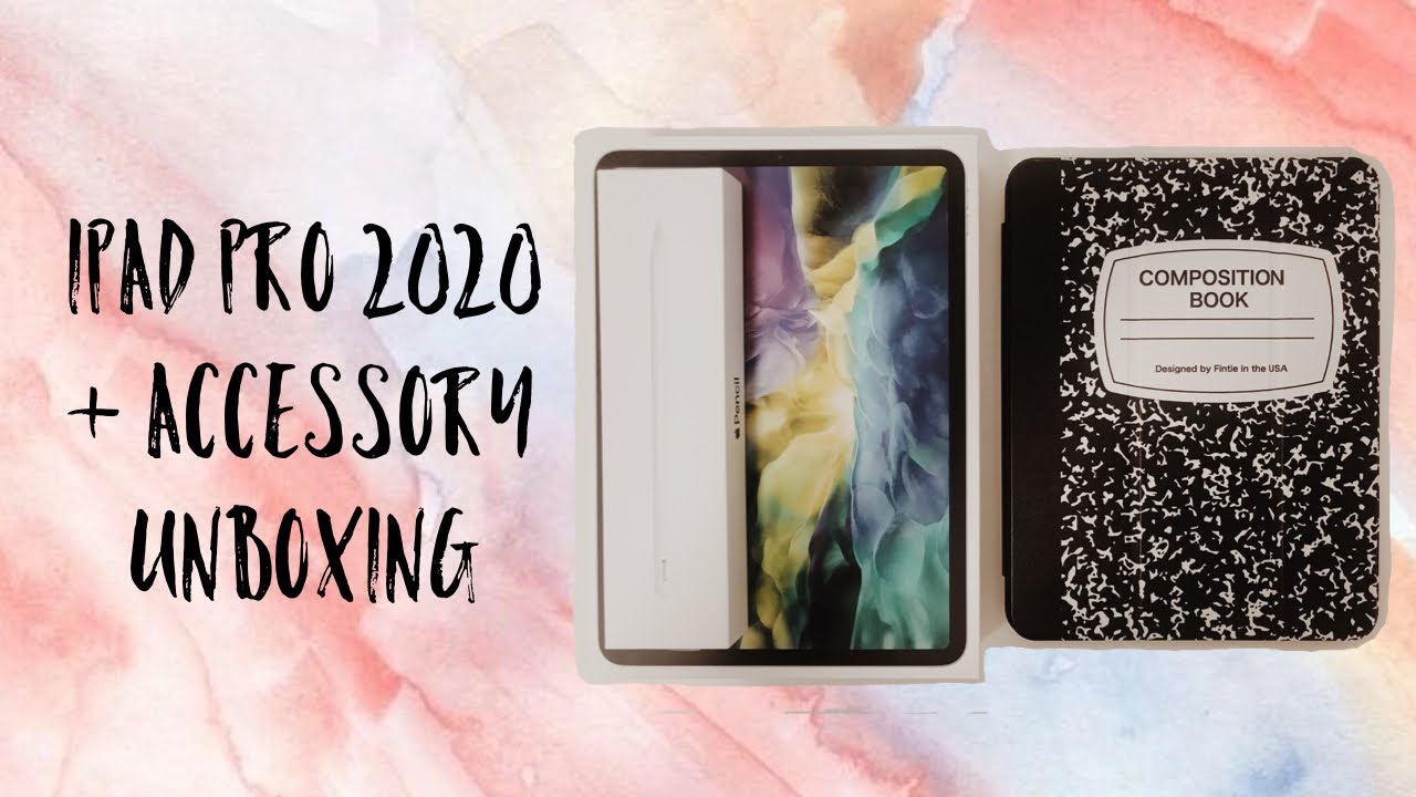 【初投稿】iPad pro + アクセサリー開封｜iPad pro 2020 + accessory unboxing - YouTube