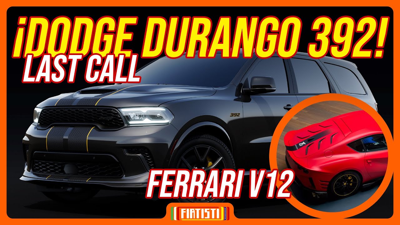 ¡DODGE Durango LAST CALL 2024! + Citroën AMI + Ferrari - YouTube
