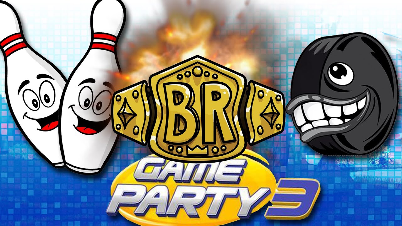 Battle Royale: Season 2 - Game Party 3 PUCK BOWLING (Episode 6) - YouTube