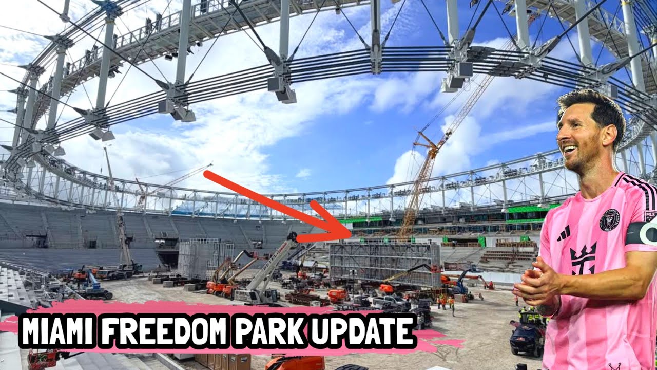 ABSOLUTELY FANTASTIC! Miami Freedom Park Construction Update! Topping ...