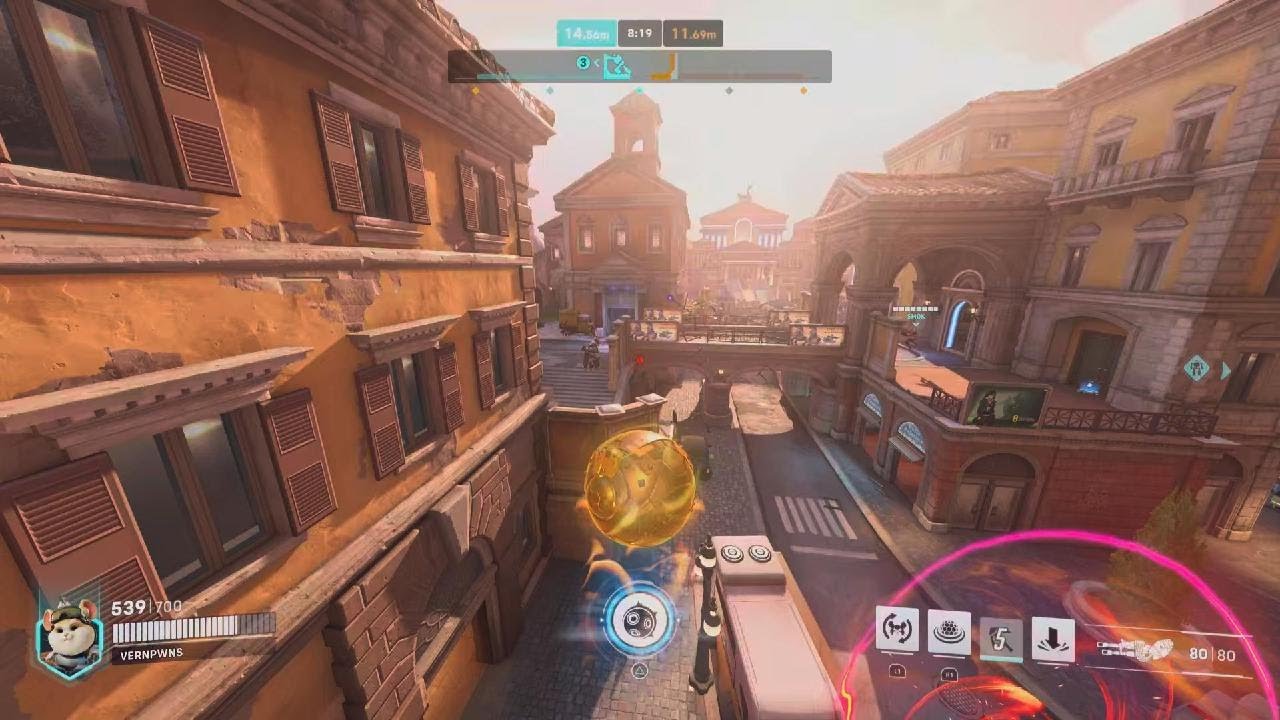 Overwatch 2 | Wrecking Ball on Colosseo - YouTube