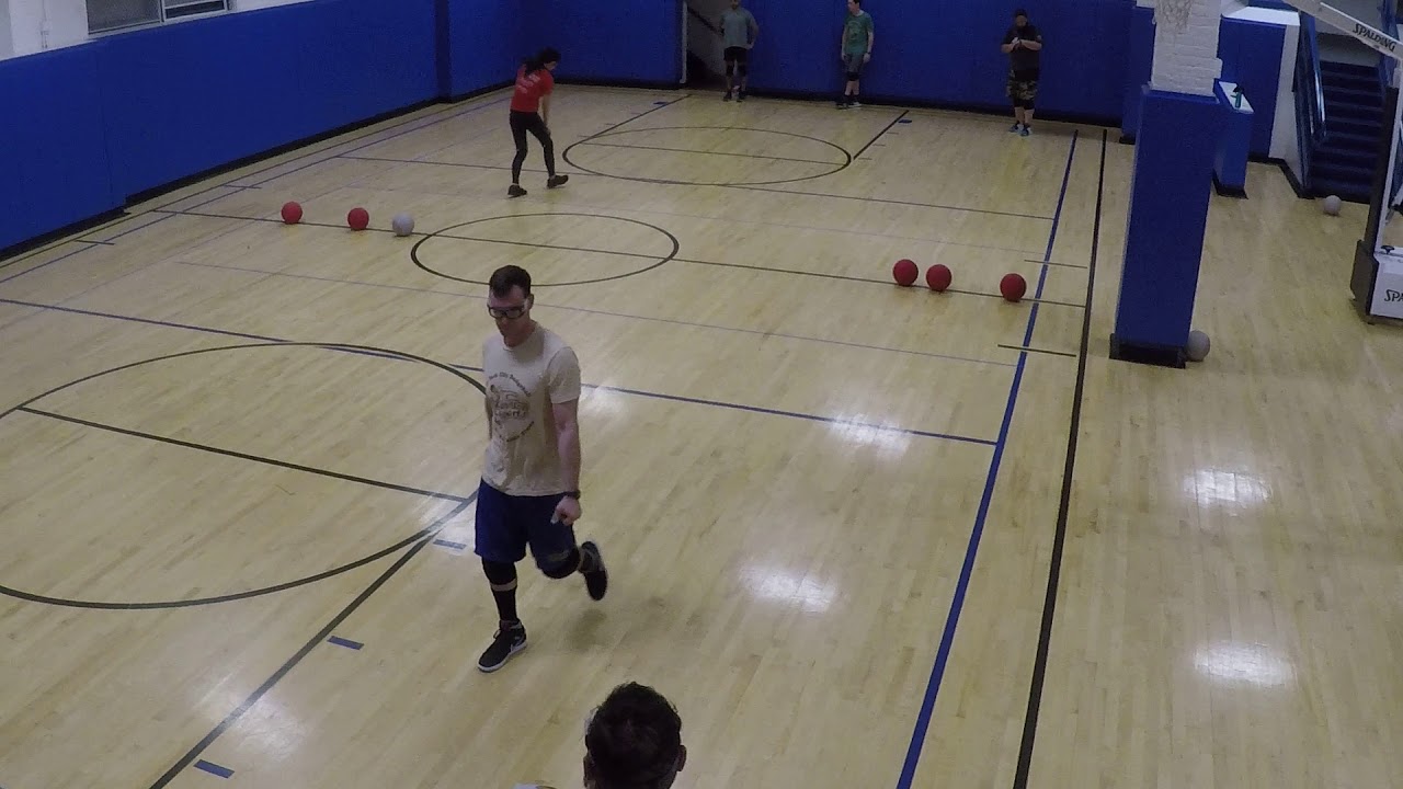 Elite dodgeball practice 6 11 2 - YouTube