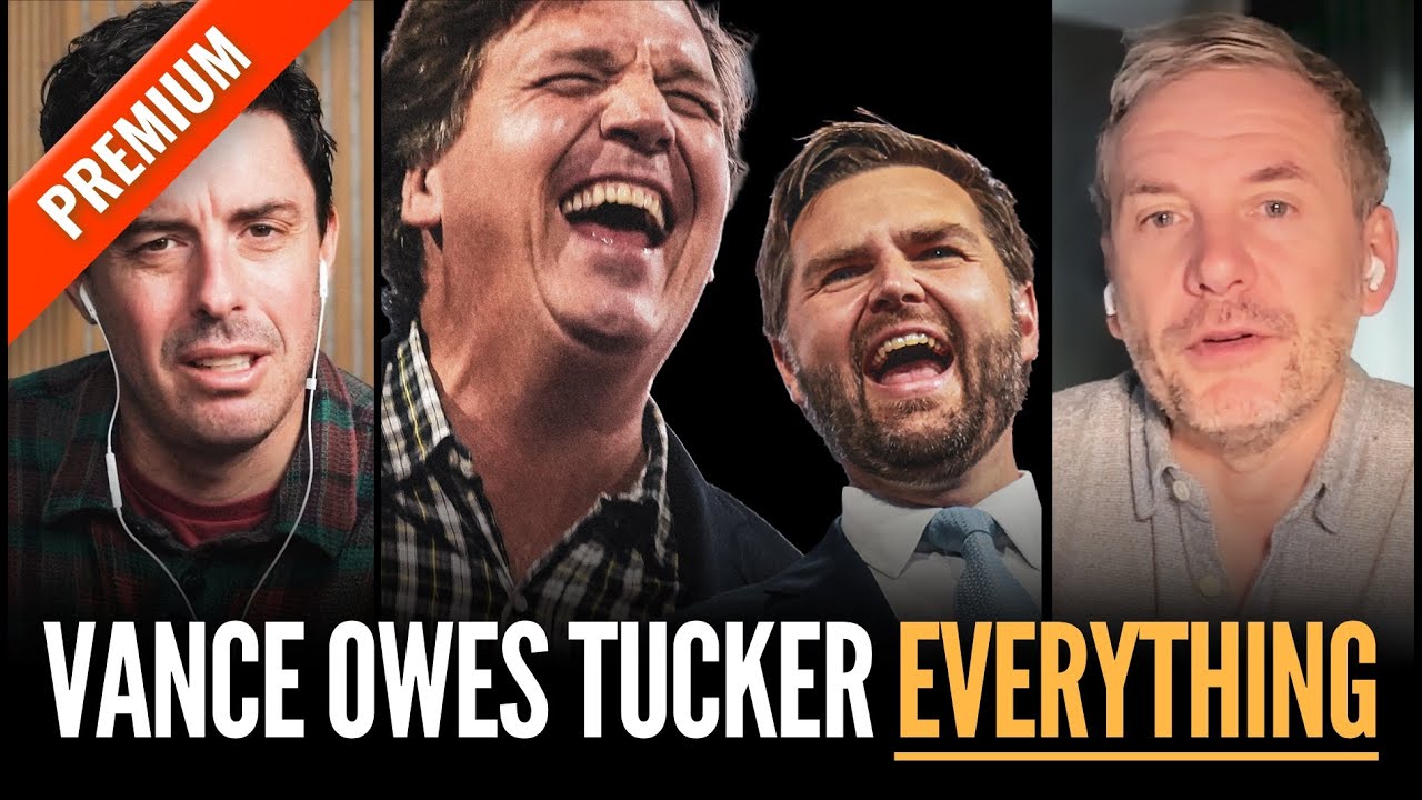 Jason Zengerle: How Tucker Carlson Built JD Vance | The Bulwark Podcast ...