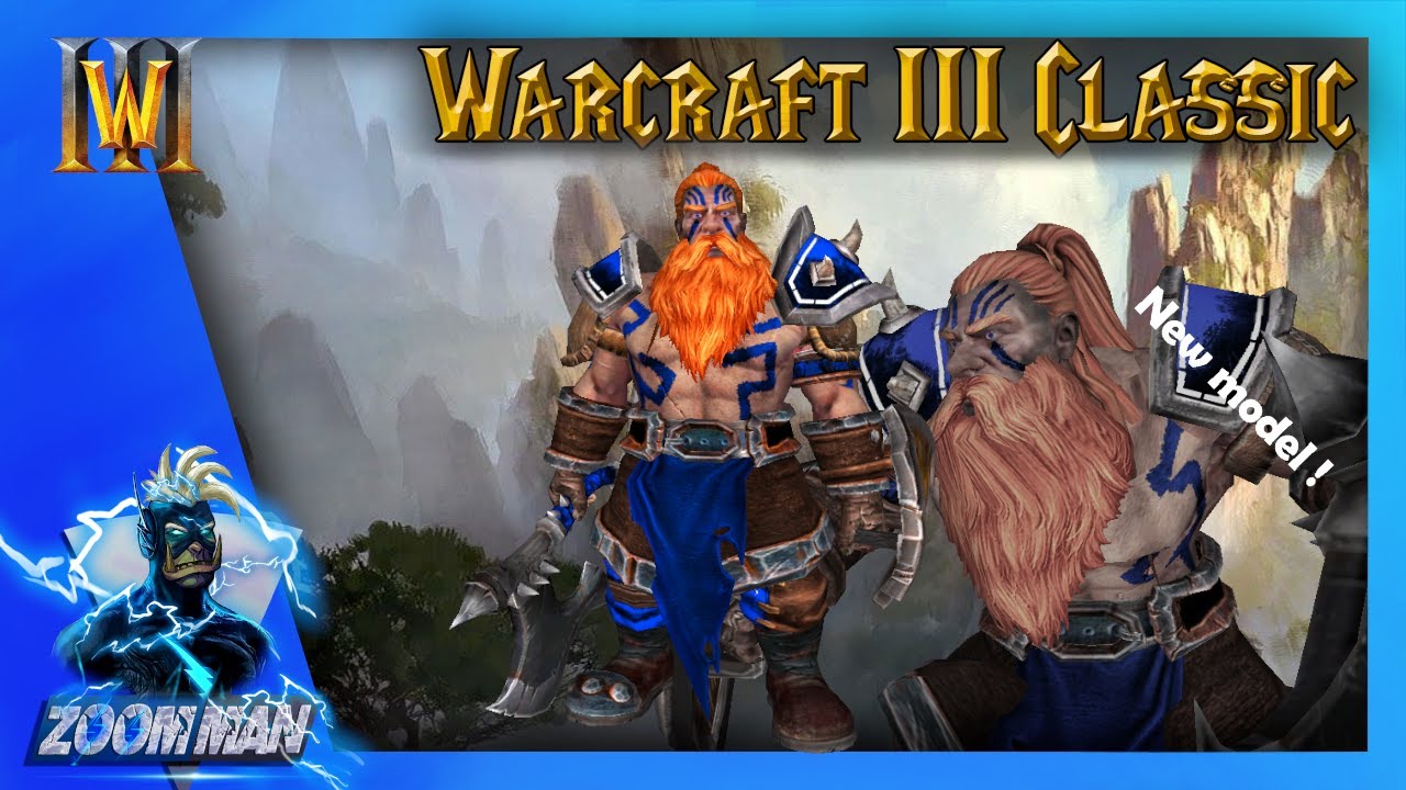 Warcraft III Classic Model: WildHammer Footman | ZoomMan - YouTube