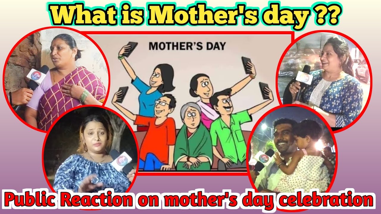 Mother's day 2023. Public Reaction on mother's day celebration in ...