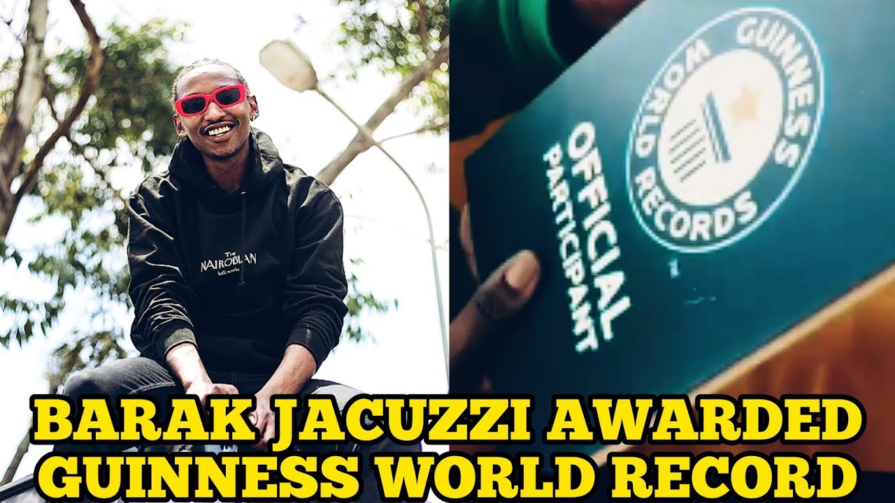 BARAK JACUZZI AWARDED GUINNESS WORLD RECORD FOR LONGEST CYPHER 2021 ...