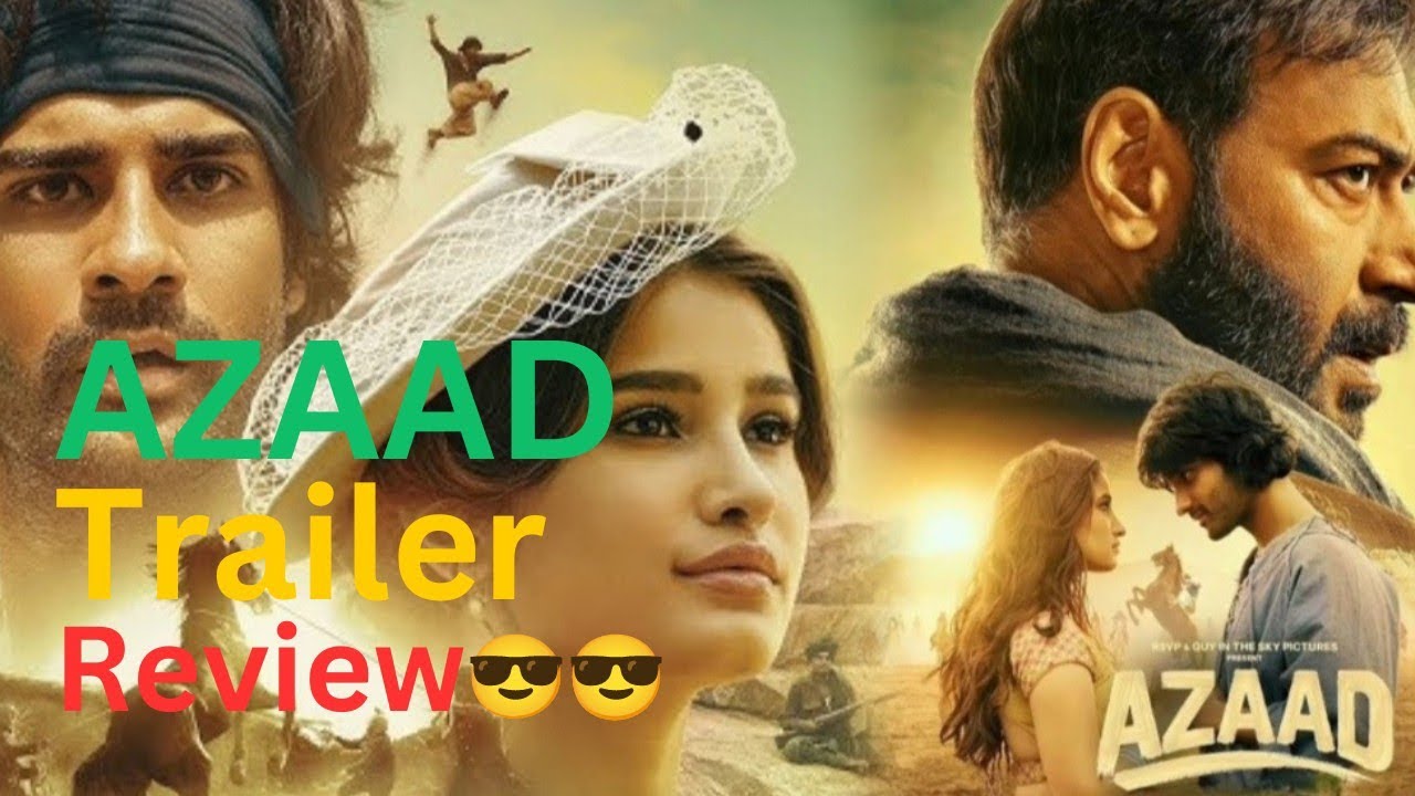 Azaad Movie Trailer REVIEW | Taaza Cinema - YouTube