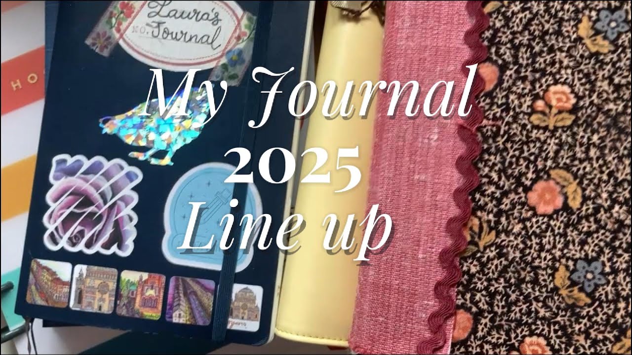 2025 Journal Line Up - All the journals I'm using this year | Notebook ...