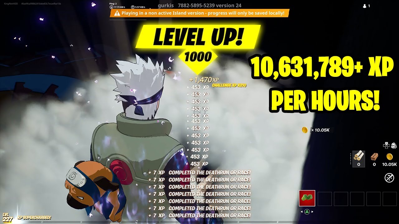 NEW XP GLITCH MAP CODE FORTNITE (25,500 Per Second) - YouTube