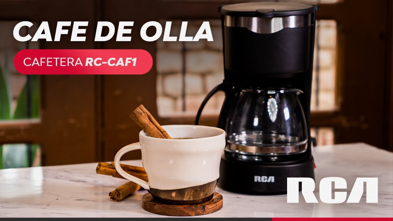 RCA | ☕ CAFE DE OLLA ☕ Con la Cafetera RC-CAF1 - YouTube