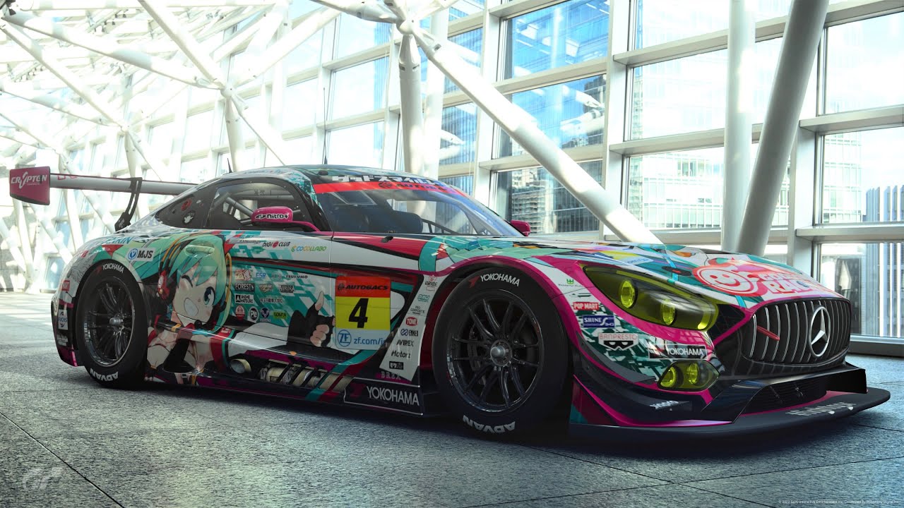 Gran Turismo 7 | 🇯🇵 Good Smile Racing Hatsune Miku AMG GTR Super GT ...