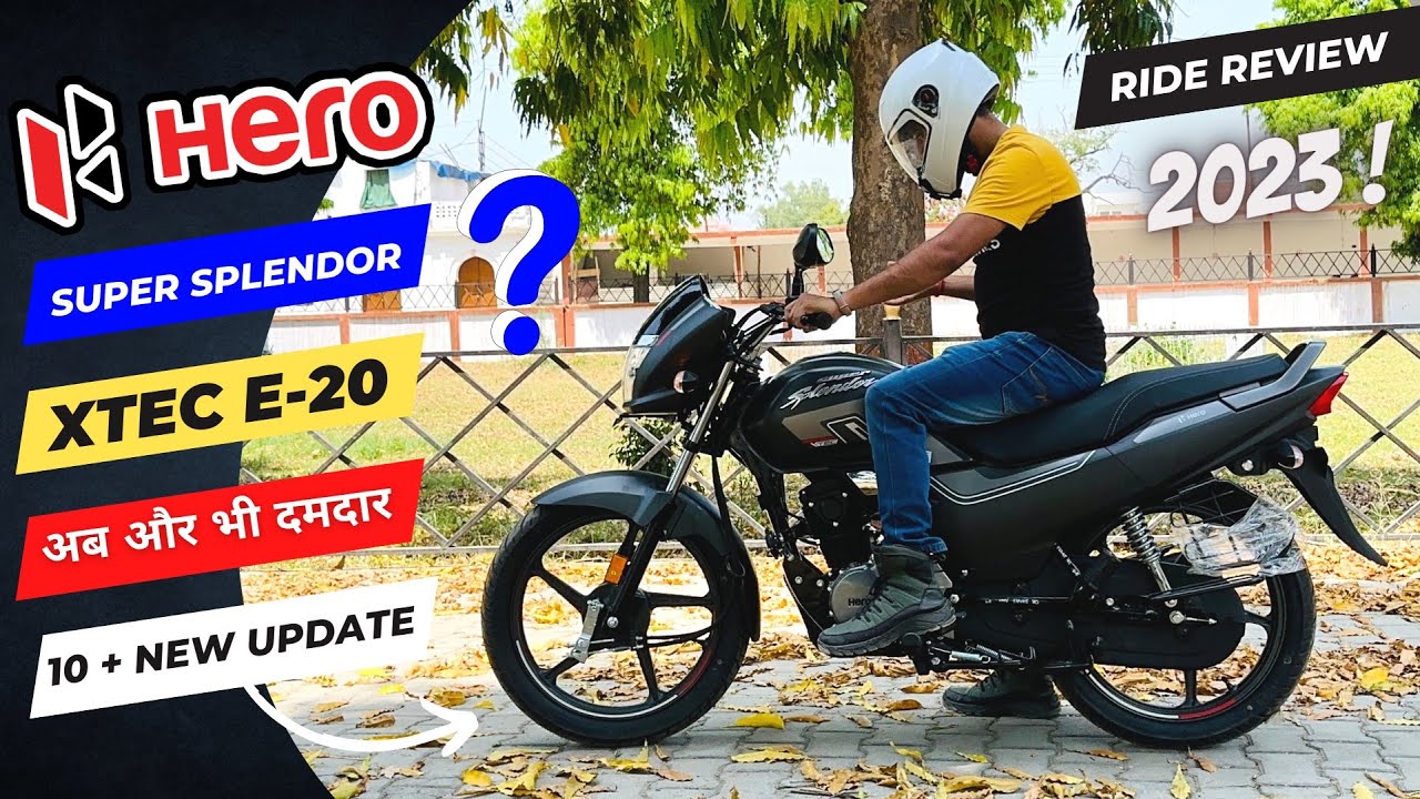 Super Splendor 2023 New Model 👉 Hero Super Splendor Xtec Bs7 E20 New ...